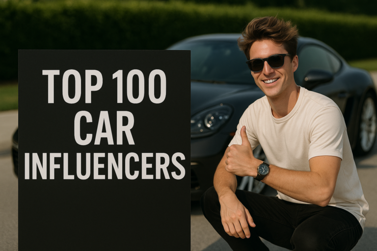 100 TOP CAR INFLUENCERS WITH INSANE SUPERCAR COLLECTIONS IN 2026