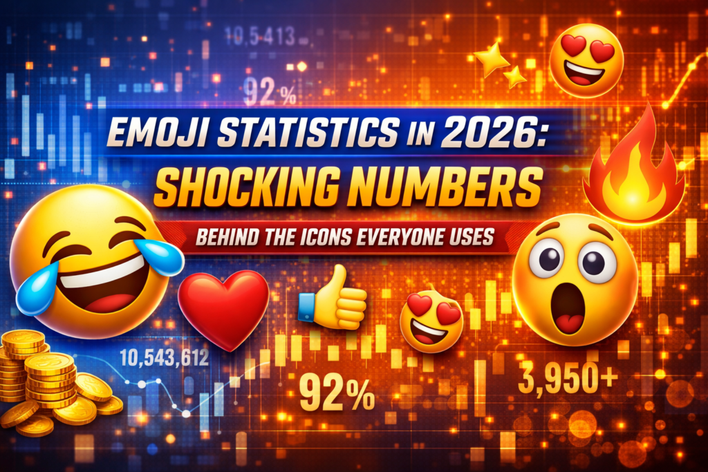 EMOJI STATISTICS IN 2026: SHOCKING NUMBERS BEHIND THE ICONS EVERYONE ...