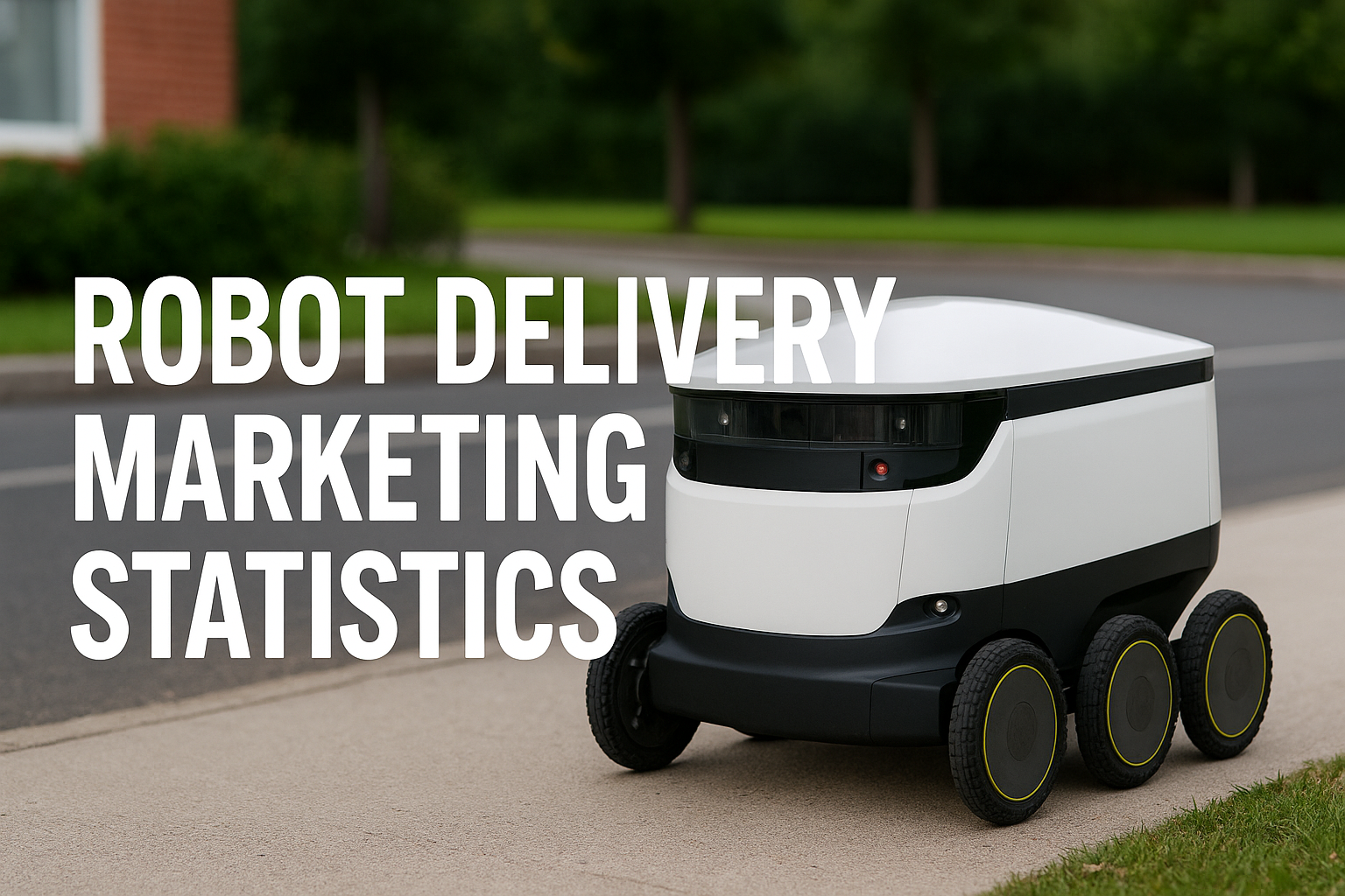 TOP 20 ROBOT DELIVERY MARKETING STATISTICS 2025 | Amra And Elma LLC