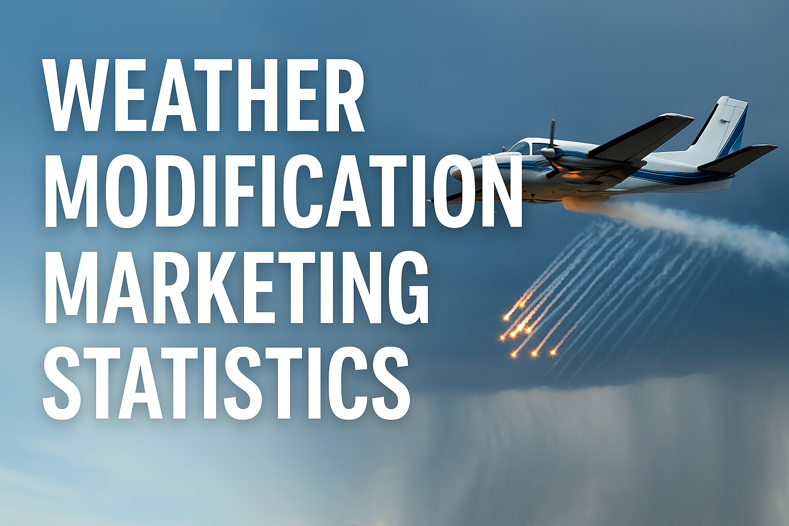 TOP 20 WEATHER MODIFICATION MARKETING STATISTICS 2025 | Amra And Elma LLC