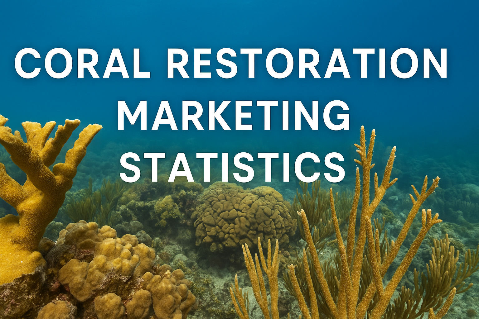 TOP 20 CORAL RESTORATION MARKETING STATISTICS 2025 | Amra And Elma LLC