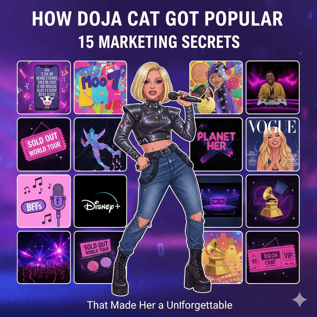 How Doja Cat Got So Popular: 15 Marketing Secrets That Made Her ...