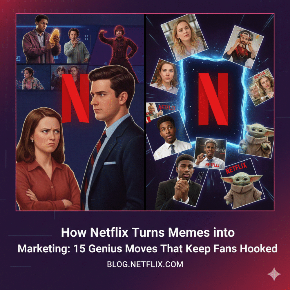 How Netflix Turns Memes Into Marketing: 15 Genius Moves That Keep Fans ...