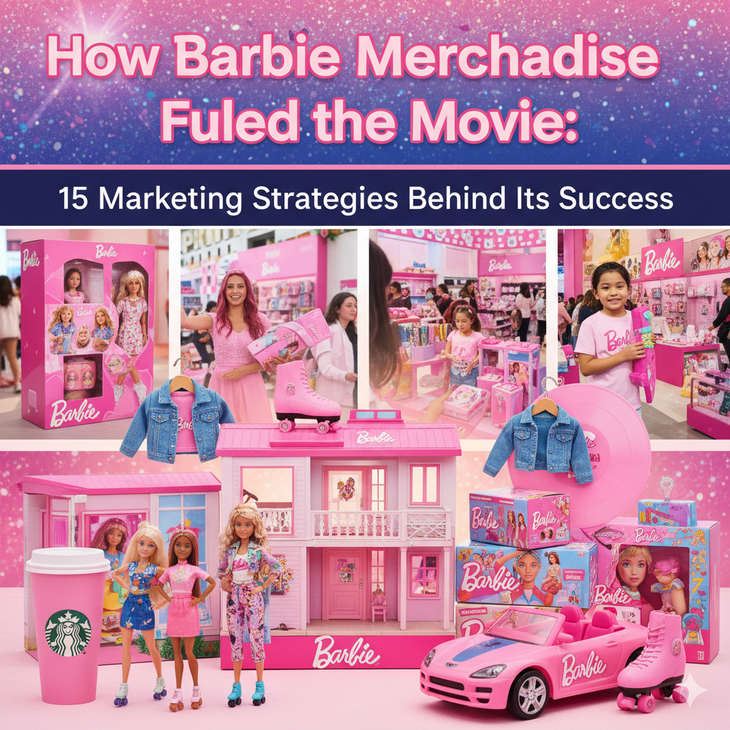How Barbie Merchandise Fueled The Movie: 15 Marketing Strategies Behind ...
