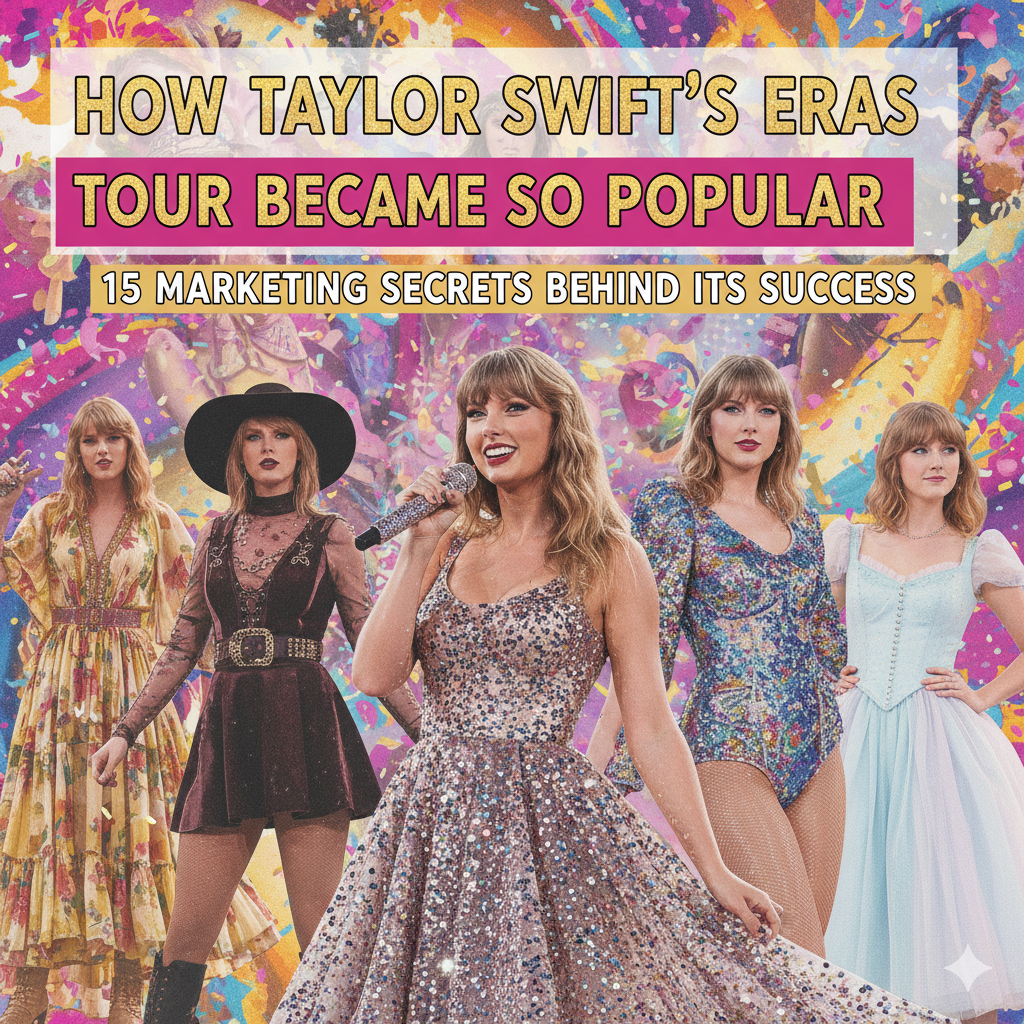 How Taylor Swift’s Eras Tour Became So Popular: 15 Marketing Secrets ...