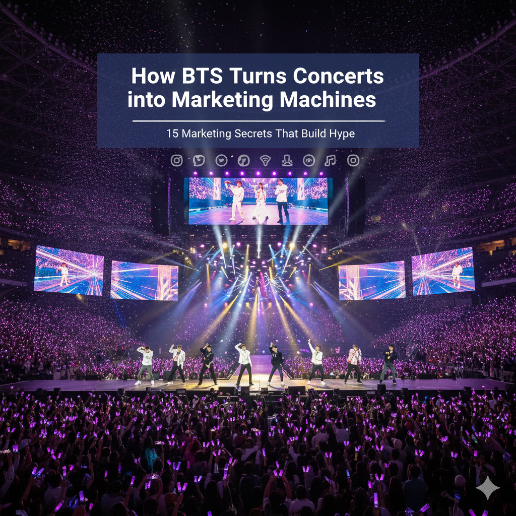 How BTS Turns Concerts Into Marketing Machines: 15 Marketing Secrets ...
