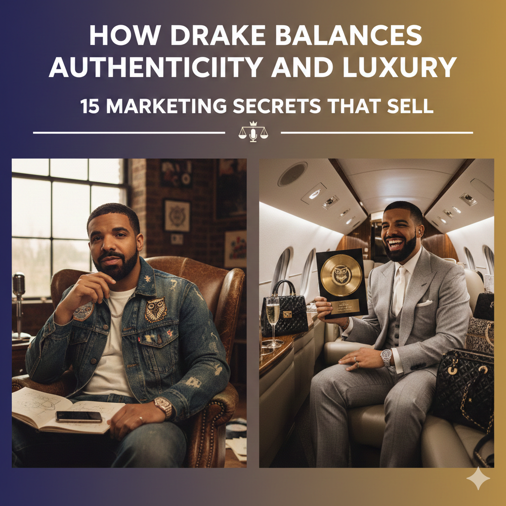 How Drake Balances Authenticity And Luxury: 15 Marketing Secrets That ...