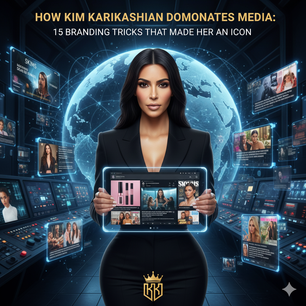 How Kim Kardashian Dominates Media: 15 Branding Tricks That Made Her An ...