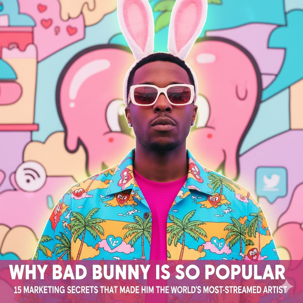 Why Bad Bunny Is So Popular: 15 Marketing Secrets That Made Him The ...
