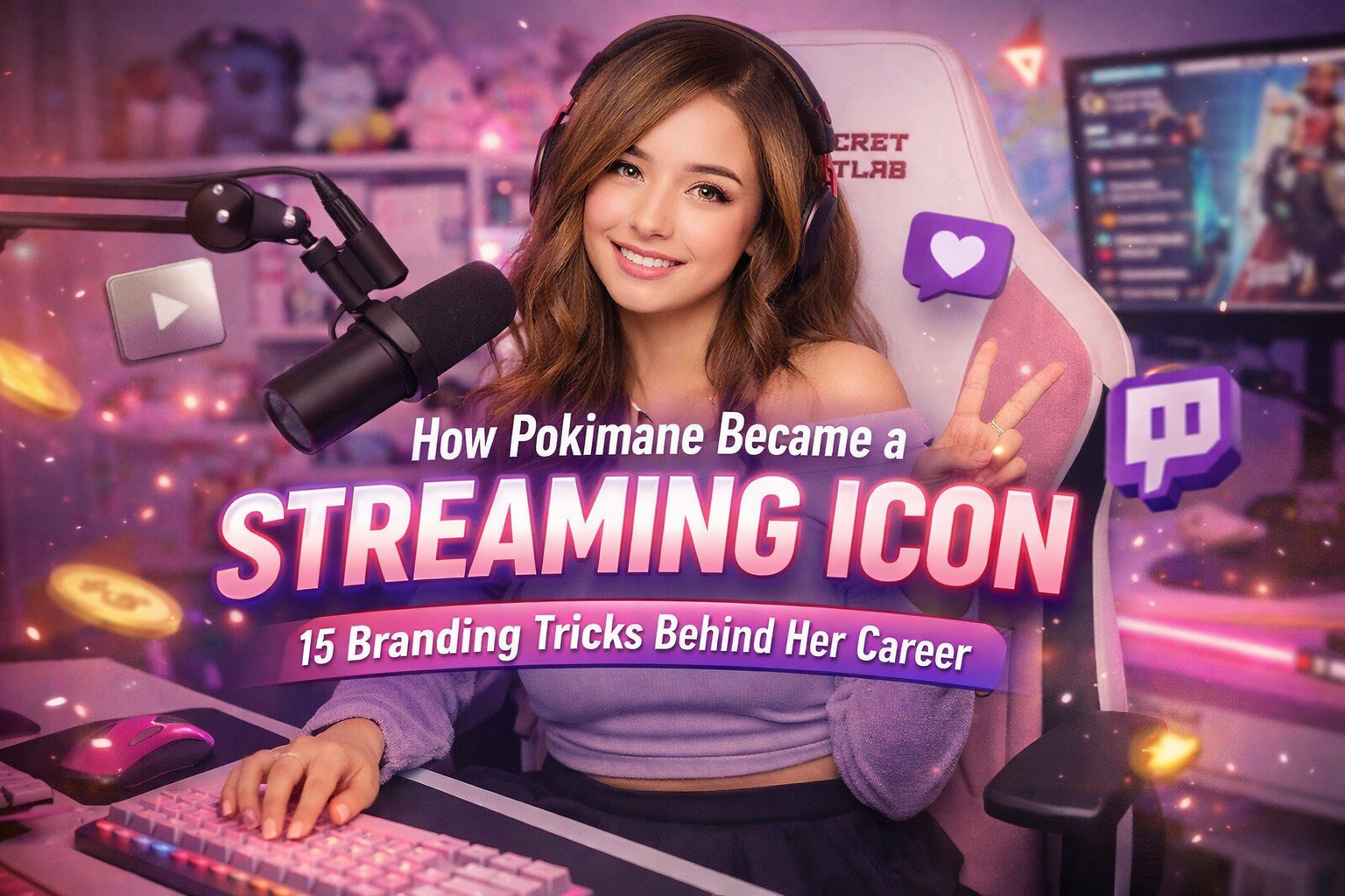 How Pokimane Became A Streaming Icon: 15 Branding Tricks Behind Her ...