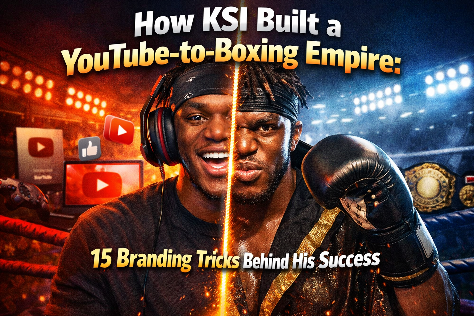 How KSI Built A YouTube-to-Boxing Empire: 15 Branding Tricks Behind His ...