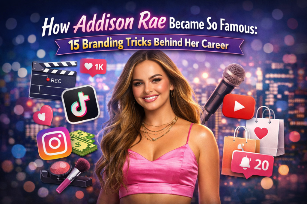 How Addison Rae Became So Famous: 15 Branding Tricks Behind Her Career ...