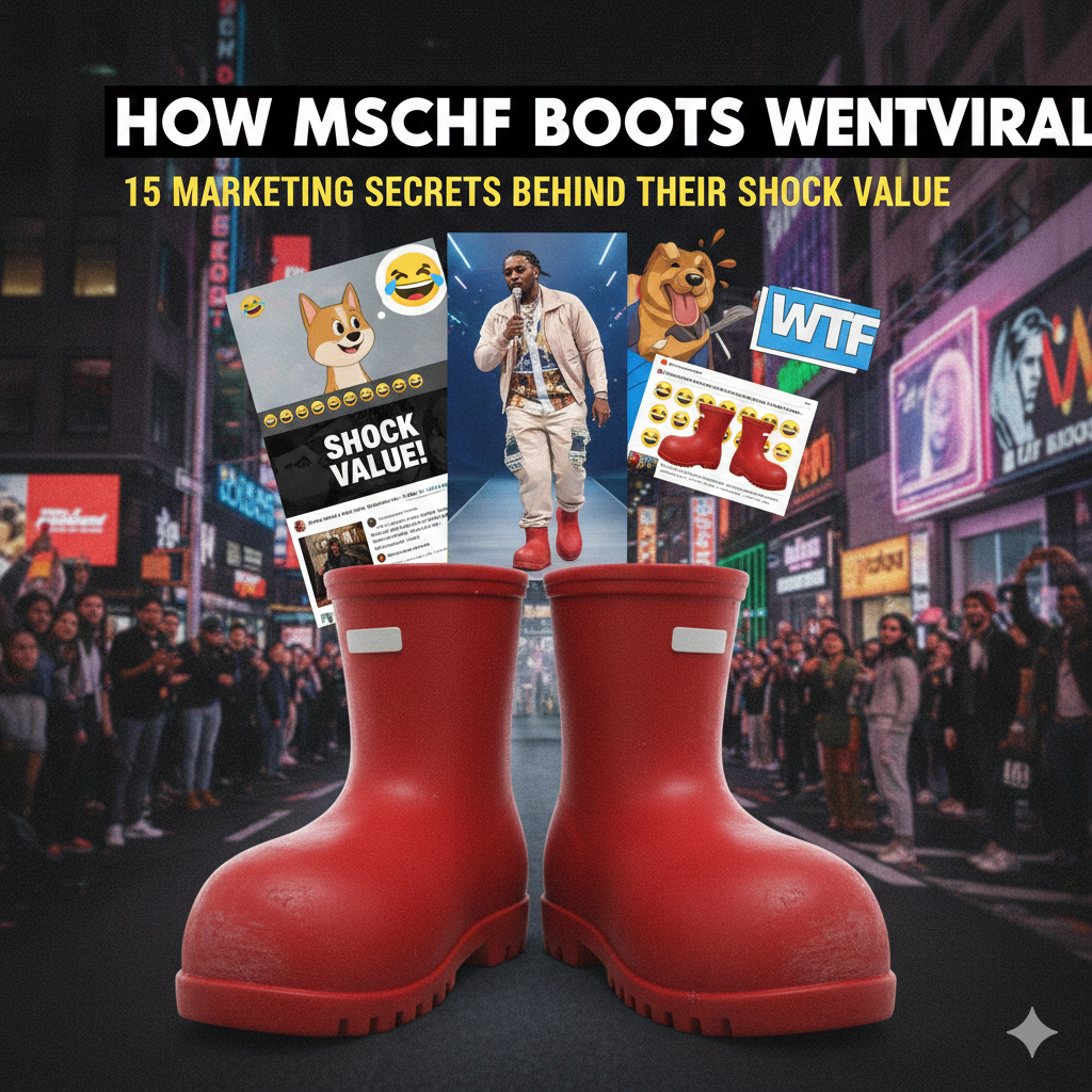 How MSCHF Boots Went Viral: 15 Marketing Secrets Behind Their Shock ...