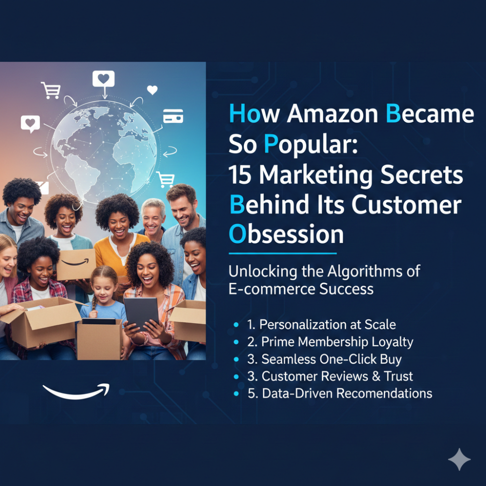 How Amazon Became So Popular: 15 Marketing Secrets Behind Its Customer ...