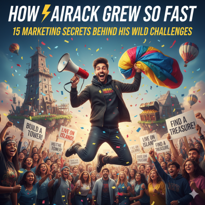 How Airrack Grew So Fast: 15 Marketing Secrets Behind His Wild ...