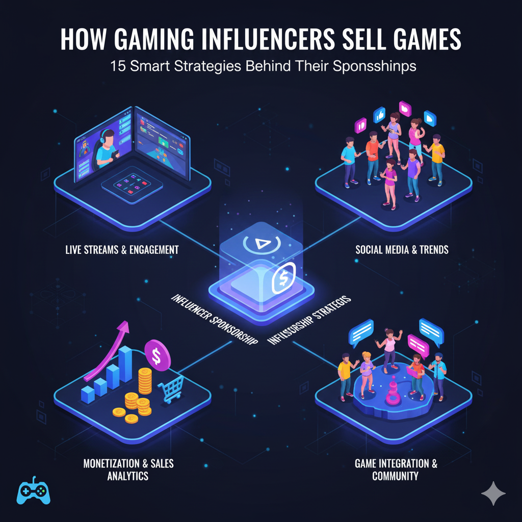 How Gaming Influencers Sell Games: 15 Smart Strategies Behind Their ...