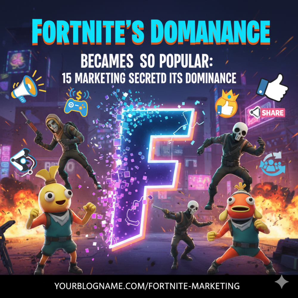 How Fortnite Became So Popular: 15 Marketing Secrets Behind Its ...