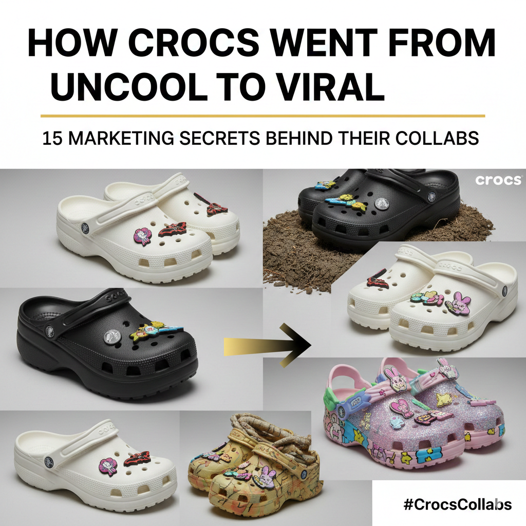 How Crocs Went From Uncool To Viral: 15 Marketing Secrets Behind Their ...